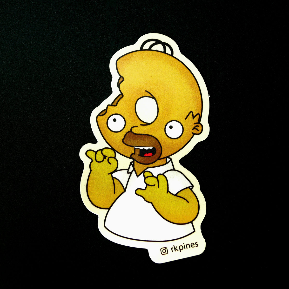 Sticker Homero Rosquilla – RK Pines