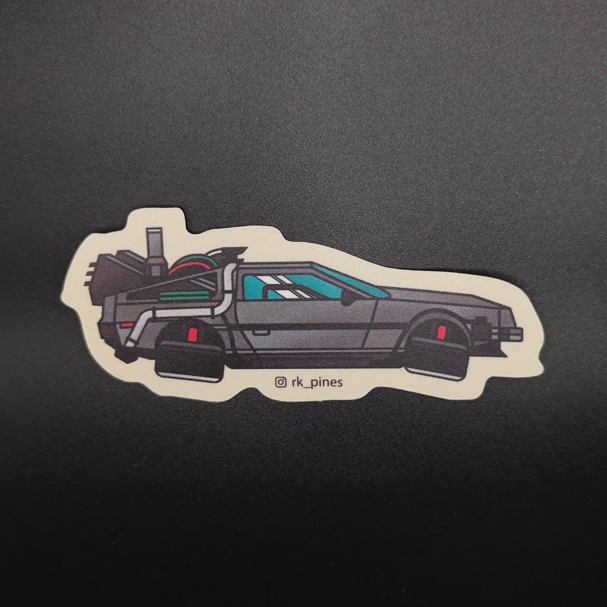 Sticker DeLorean II – RK Pines