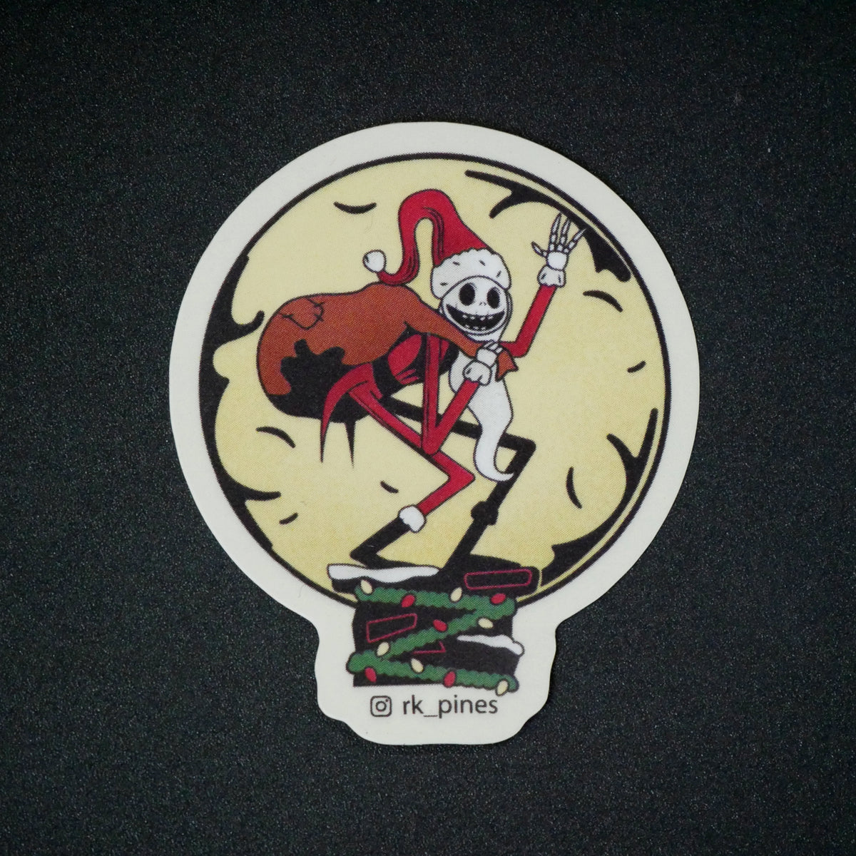 Sticker Santa Atroz – RK Pines